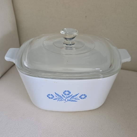 Corningware | Kitchen | Vintage Corning Ware Blue Cornflower A 34b ...